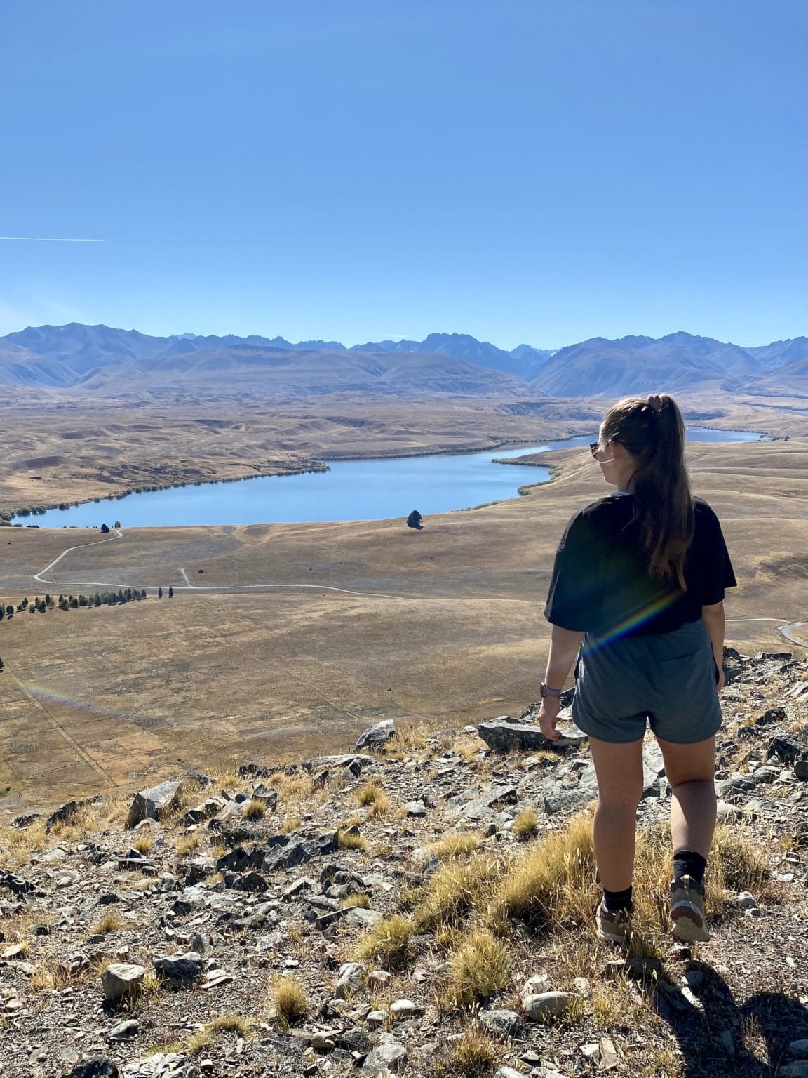 Mt John Summit Circuit Track Tekapo – Niki in New Zealand